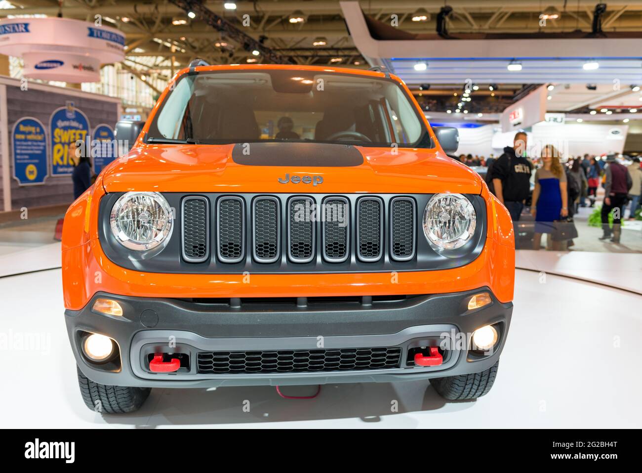 Jeep Trail Hawk 4x4 in the Canadian International AutoShow, CIAS for ...