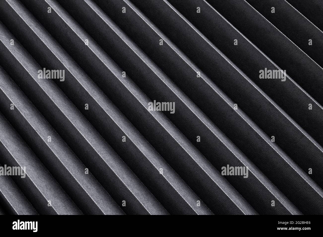 Black striped texture, dark ribbed metal background Stock Photo - Alamy