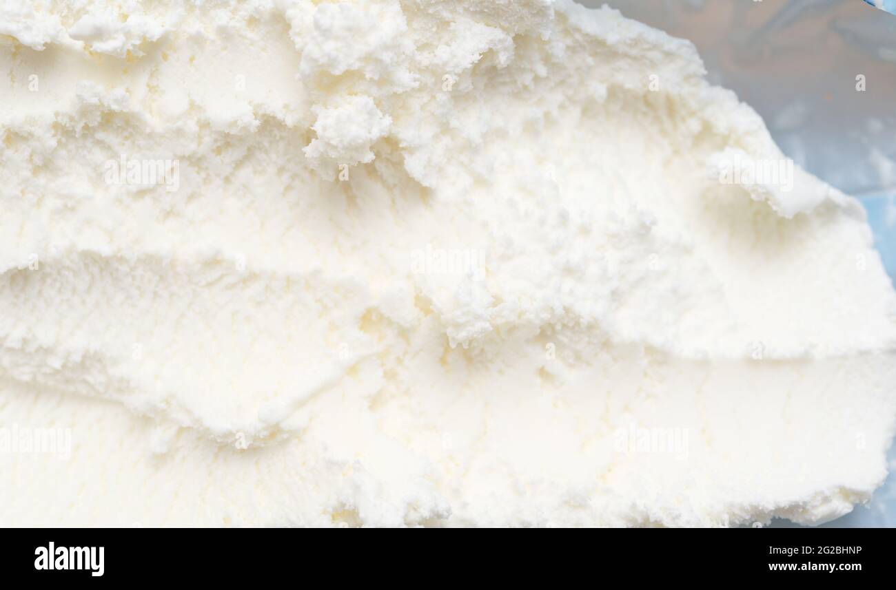 Vanilla ice cream background Stock Photo - Alamy