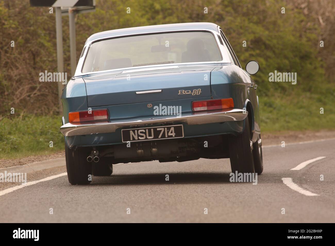 An NSU Ro80 classic German car with a rotary engine Stock Photo - Alamy