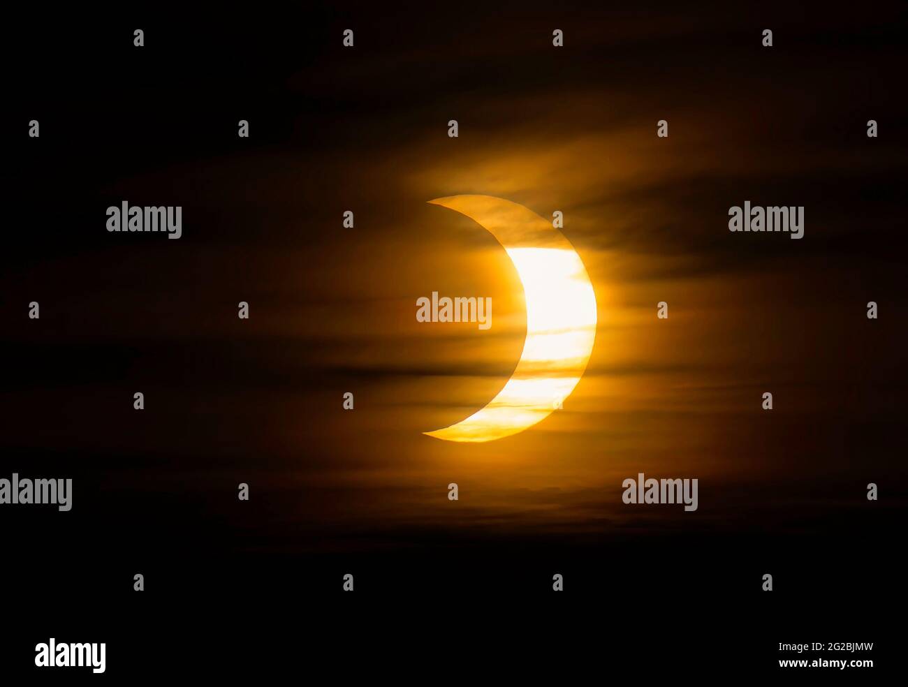 Annular Solar Eclipse June 10, 2021, Rural Kanata, Ontario, Canada ...