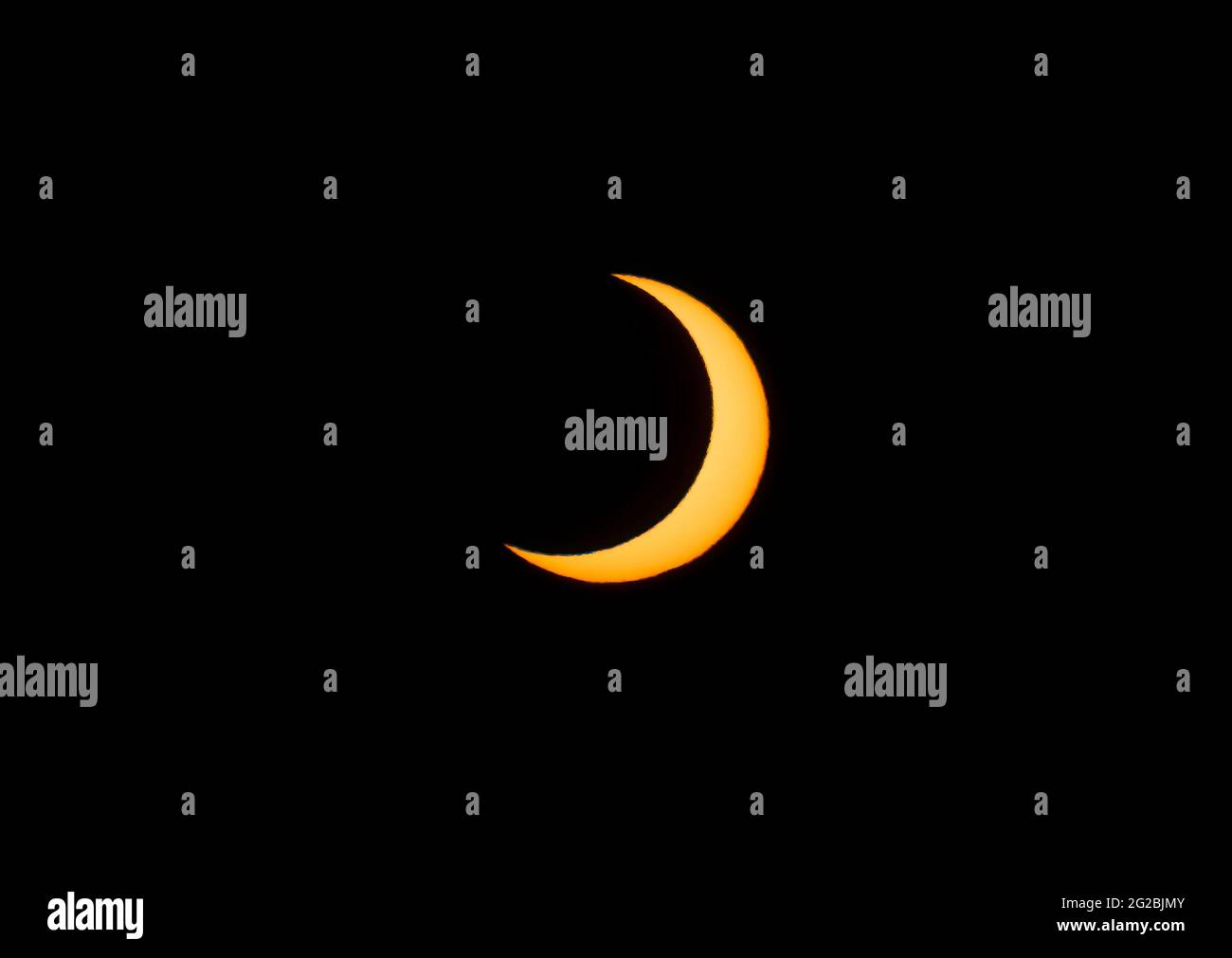Annular Solar Eclipse June 10, 2021, Rural Kanata, Ontario, Canada ...