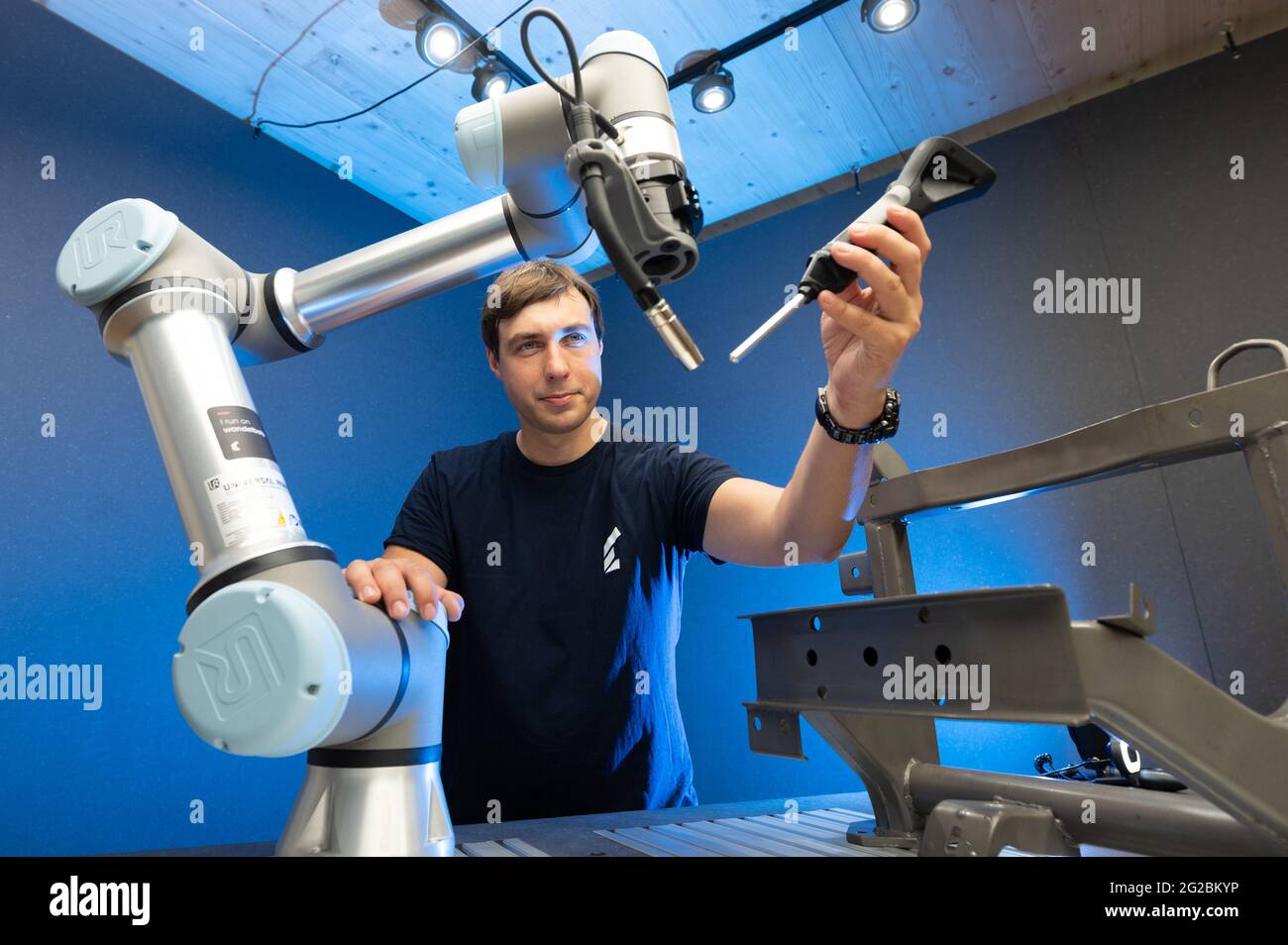 Dresden, Germany. 10th June, 2021. Georg Püschel, co-founder of ...