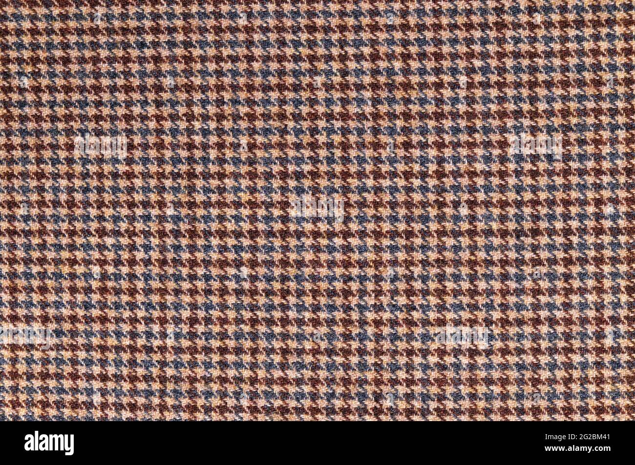 Classic brown Tweed textile texture Stock Photo - Alamy