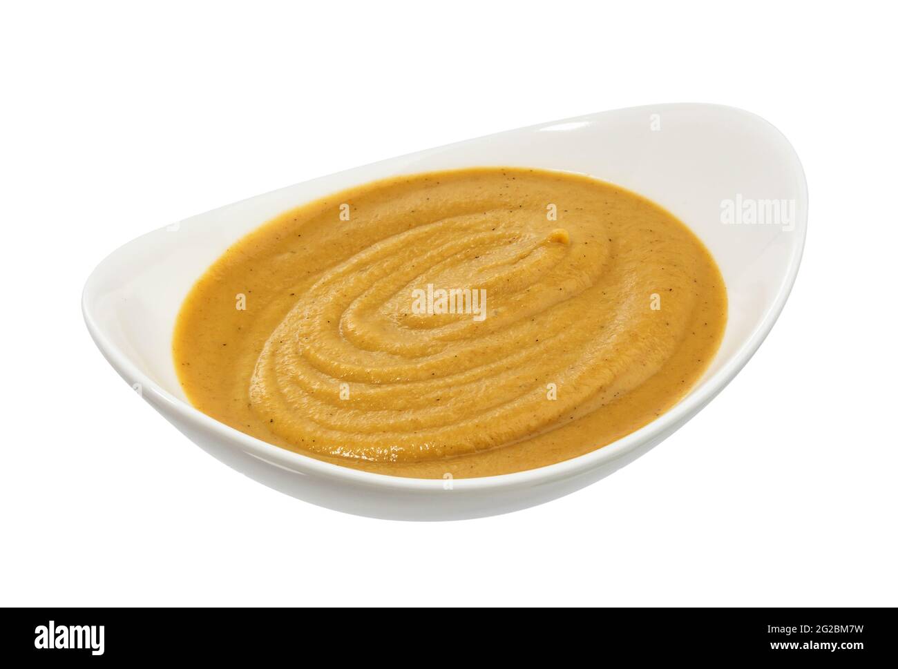 Mustard isolated on white background with clipping path Stock Photo - Alamy