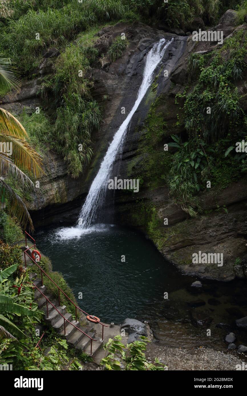Grenada Concord Falls Windward Islands Stock Photo - Alamy