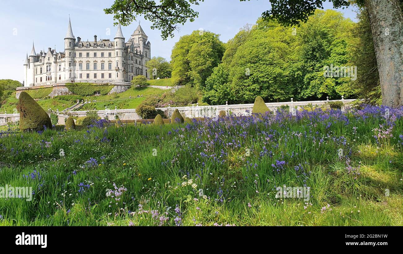 Dunrobin Castle, Sutherland, Scotland Stock Photo - Alamy