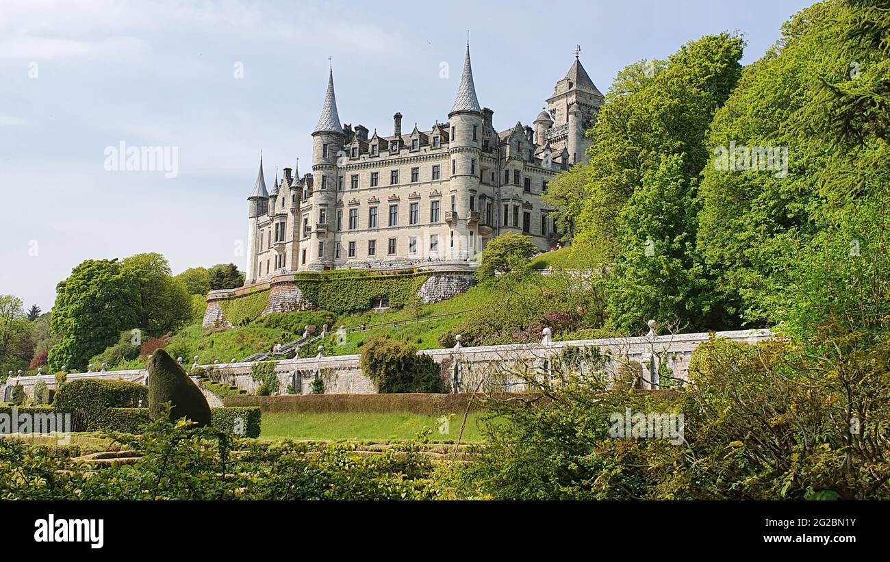 Dunrobin Castle, Sutherland, Scotland Stock Photo - Alamy