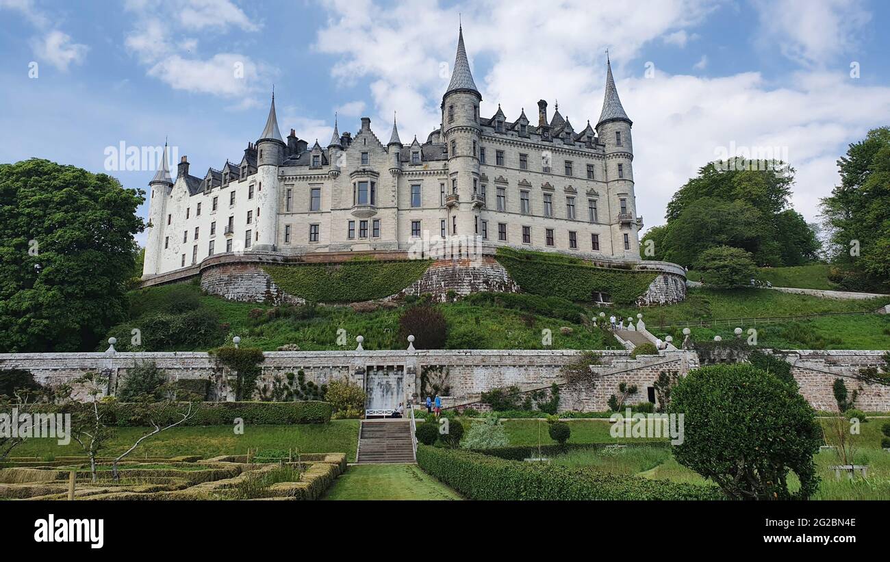 Dunrobin Castle, Sutherland, Scotland Stock Photo - Alamy