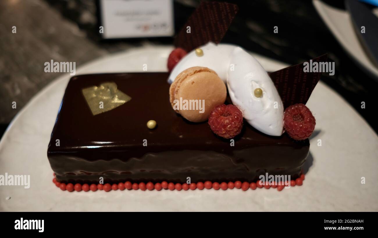 Gourmet Food presentations at a five star buffet Rain Tree Cafe The ...