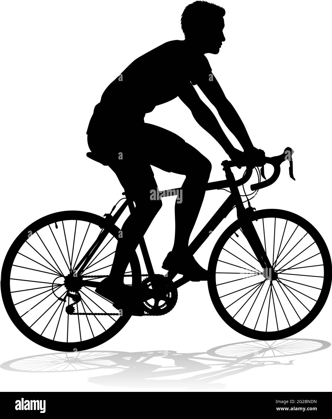 Bicycle pose Stock Vector Images - Alamy