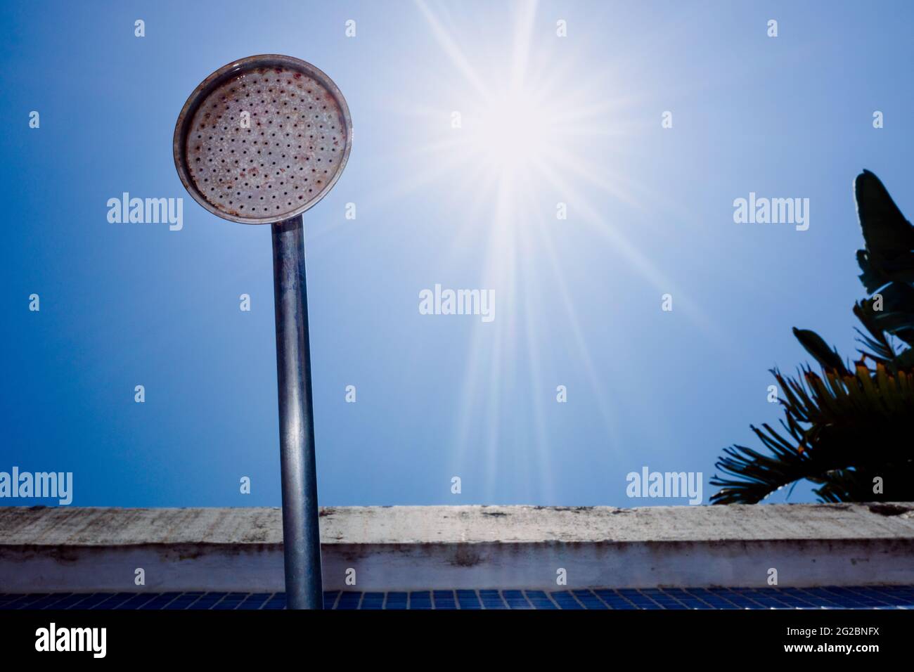 In summer the drought forces restrictions and water cuts, tap in the ...