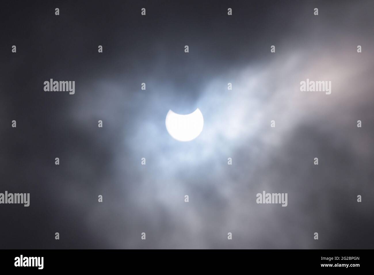 The solar eclipse or the eclipse hi-res stock photography and images ...