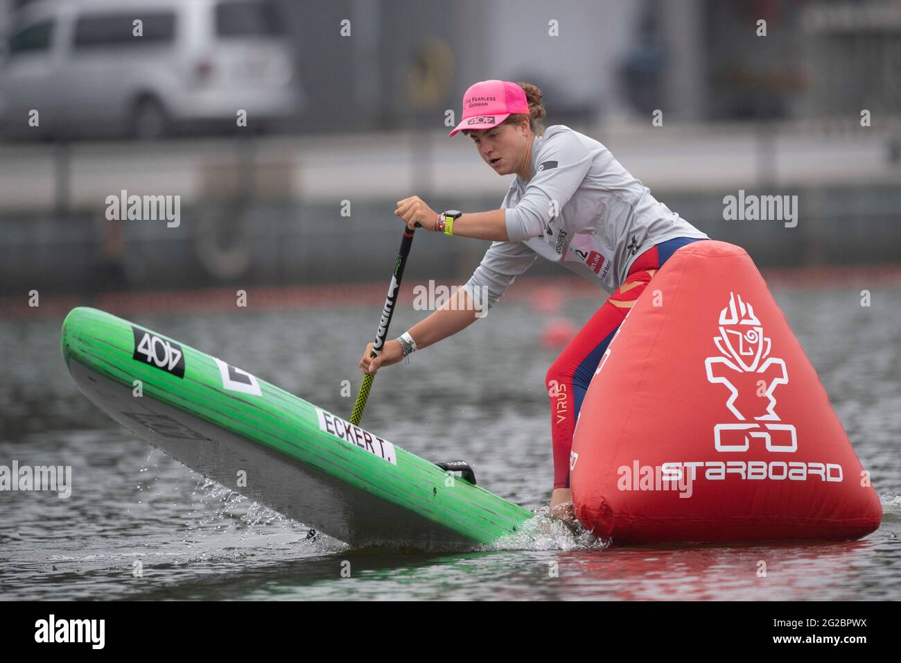 Duisburg, Deutschland. 06th June, 2021. Tanja ECKER (KS Loehr) Action ...