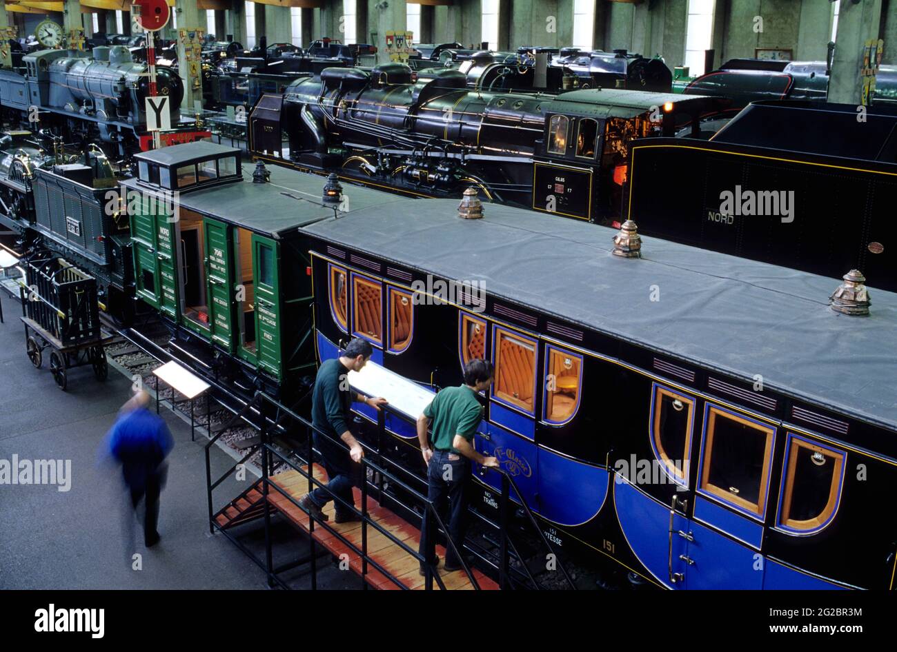 FRANCE. HAUT-RHIN (68) CITY OF MULHOUSE. CITE DU TRAIN (FRENCH RAILWAY ...