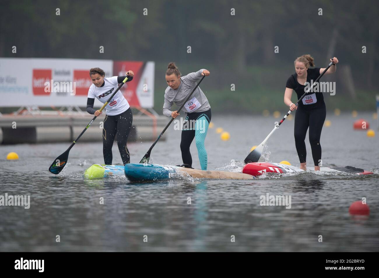 from left: Noelani SACH (LKV Hamburg) Susanne LIER (LKV Thueringen ...