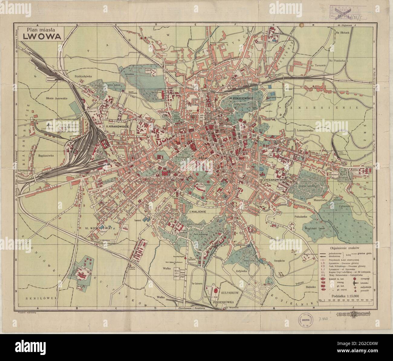 Lviv Map, Map of Lviv, Lwow Map, Lwów Map, Ukraine Map, Map of Ukraine ...