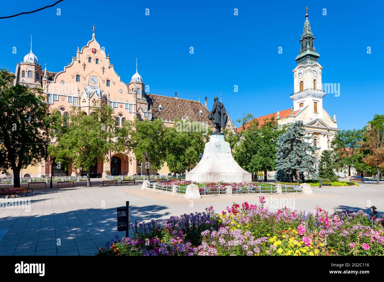 Kecskemet hungary town hall hi-res stock photography and images - Alamy
