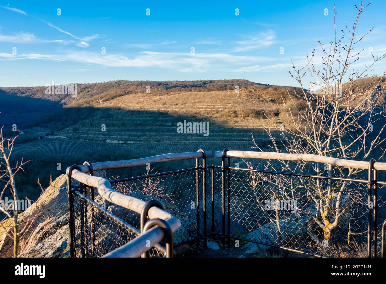Nine Mills Viewpoint near Hnanice, Southern Moravia, Czech Republic ...