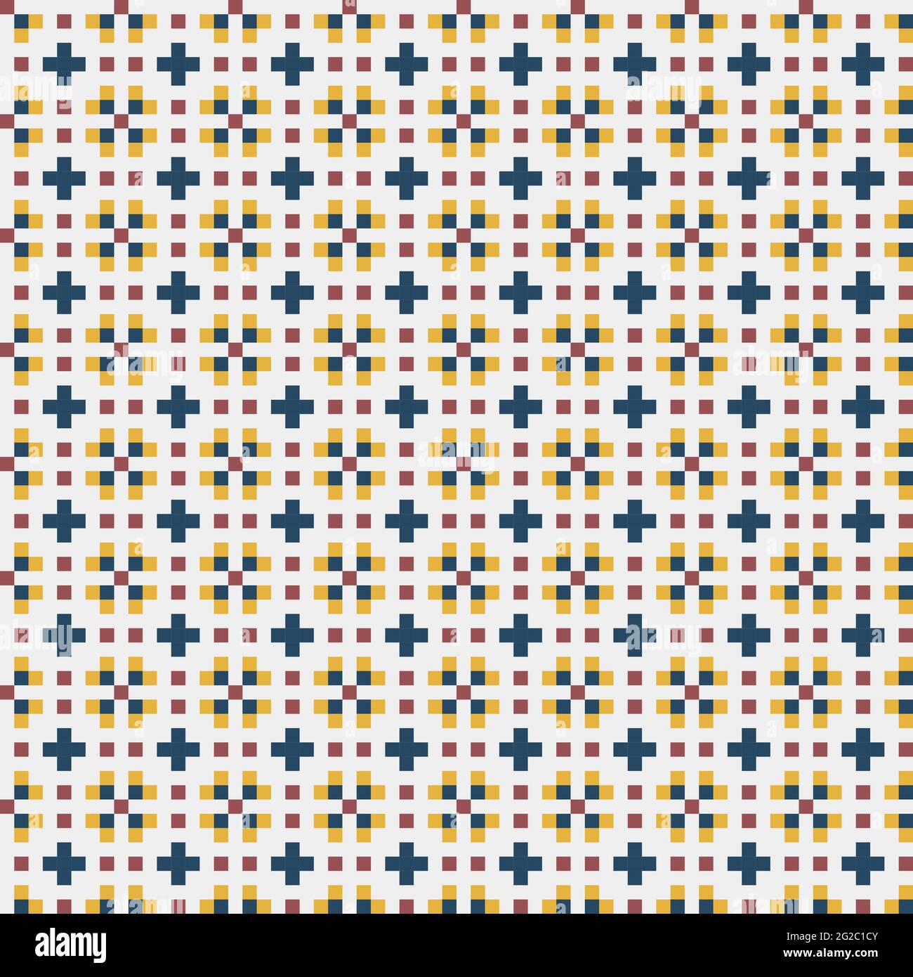Abstract Cross-Pattern Dotted generative computational art illustration ...