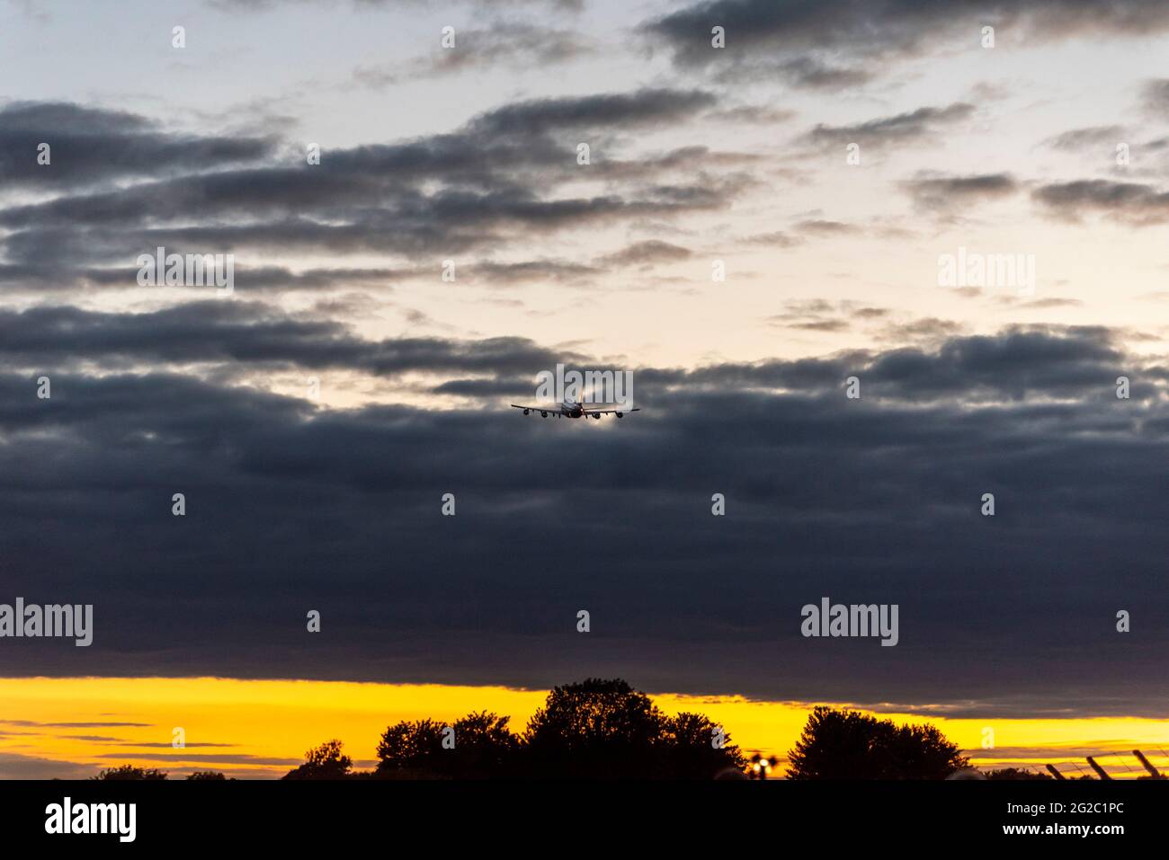 US President Joe Biden departing from RAF Mildenhall, Suffolk, UK, in ...