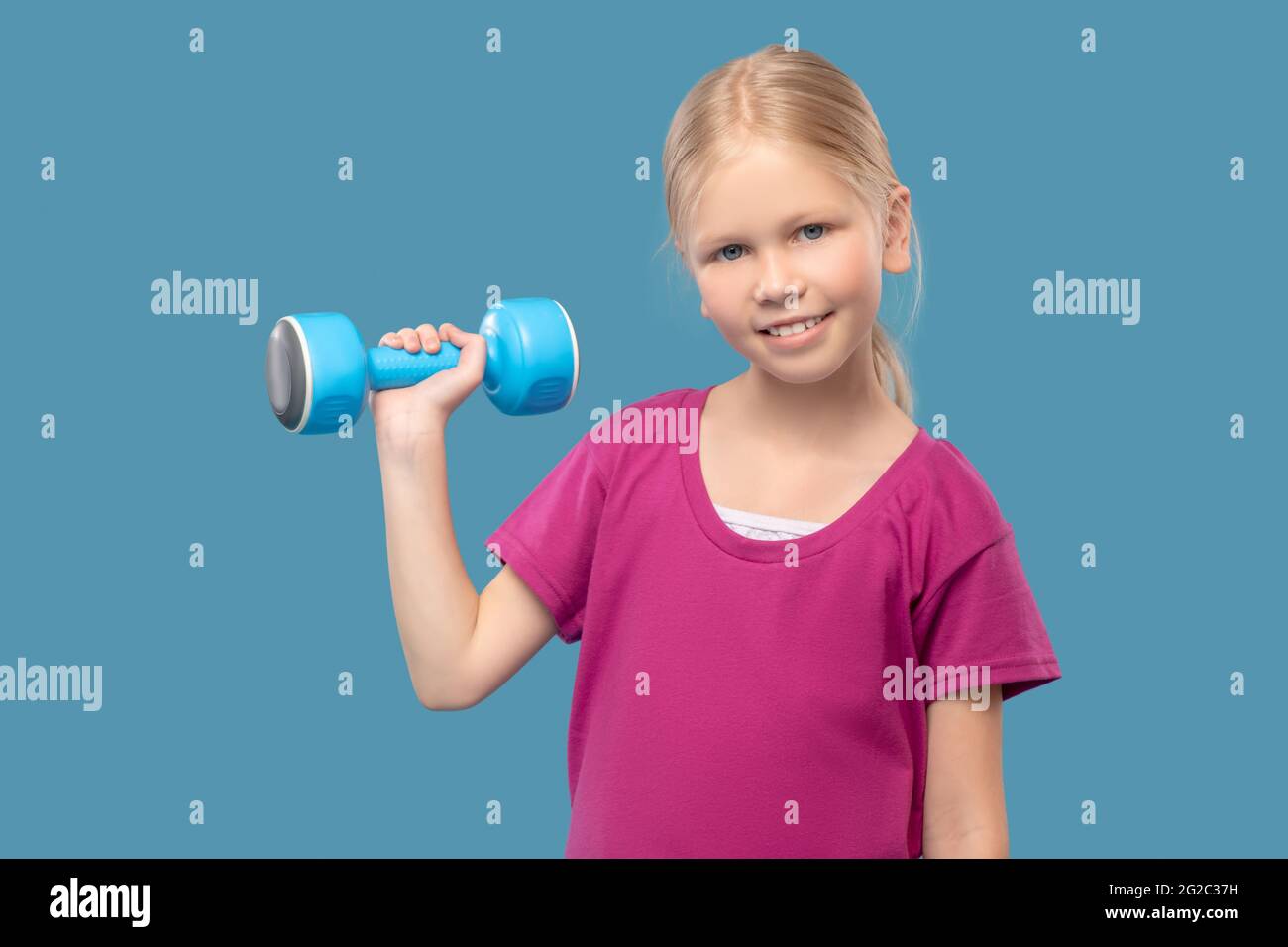 Long dumbbell hi-res stock photography and images - Alamy