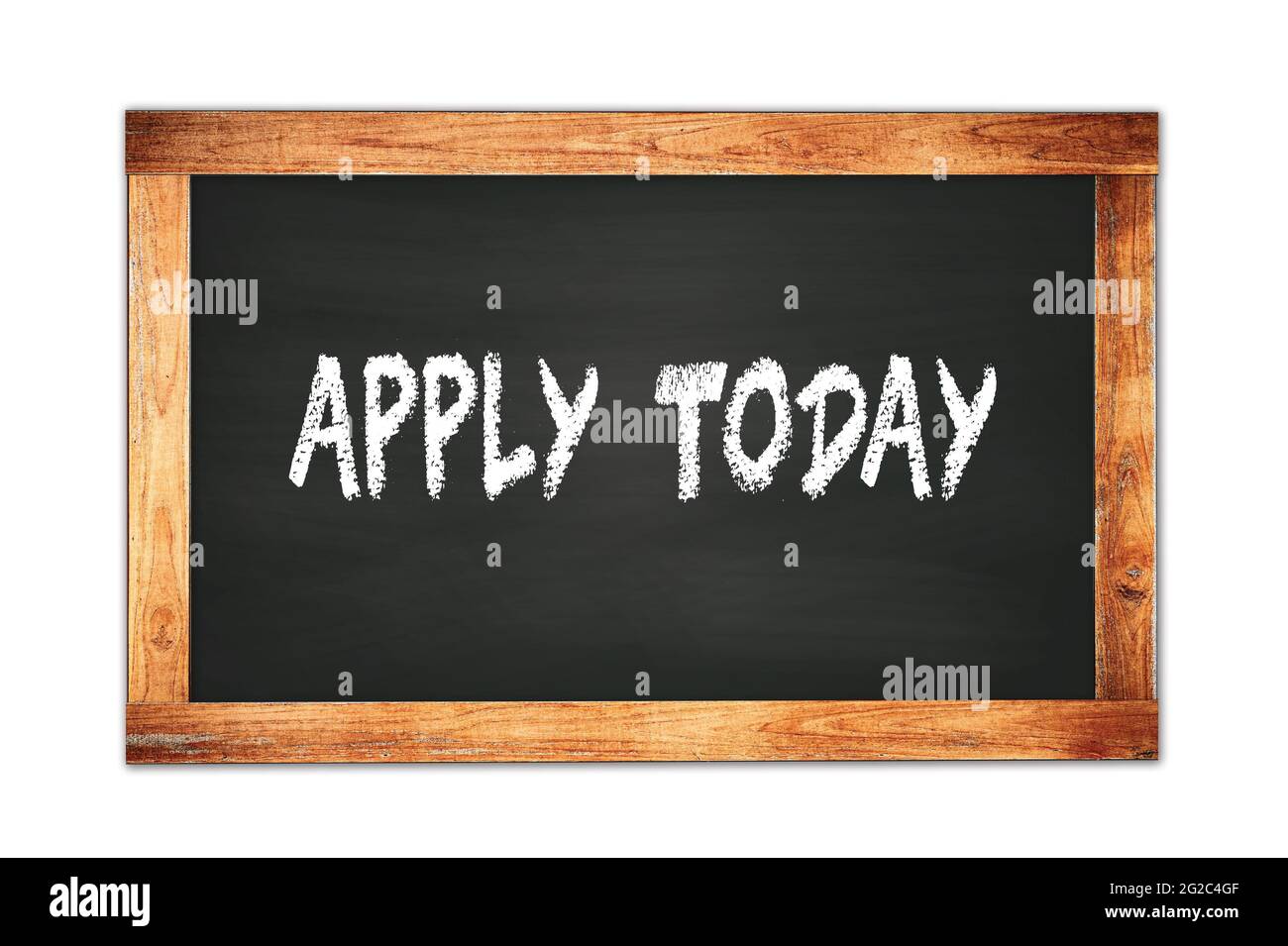 Apply today sign on hi-res stock photography and images - Alamy