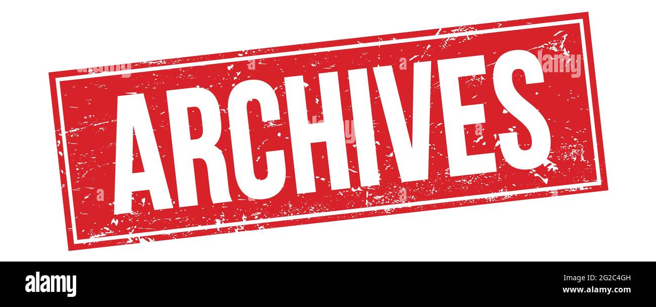 Archives stamp hi-res stock photography and images - Alamy