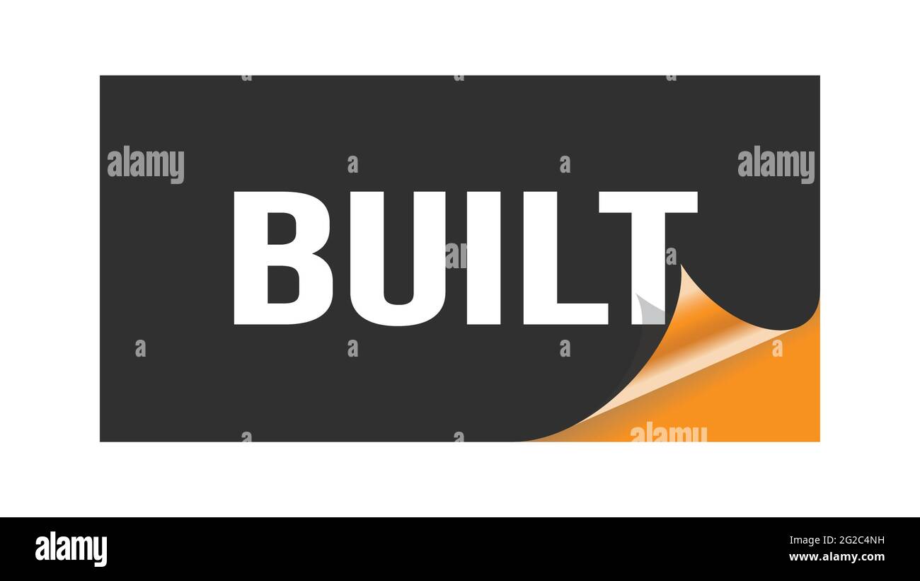 Built sticker hi-res stock photography and images - Alamy