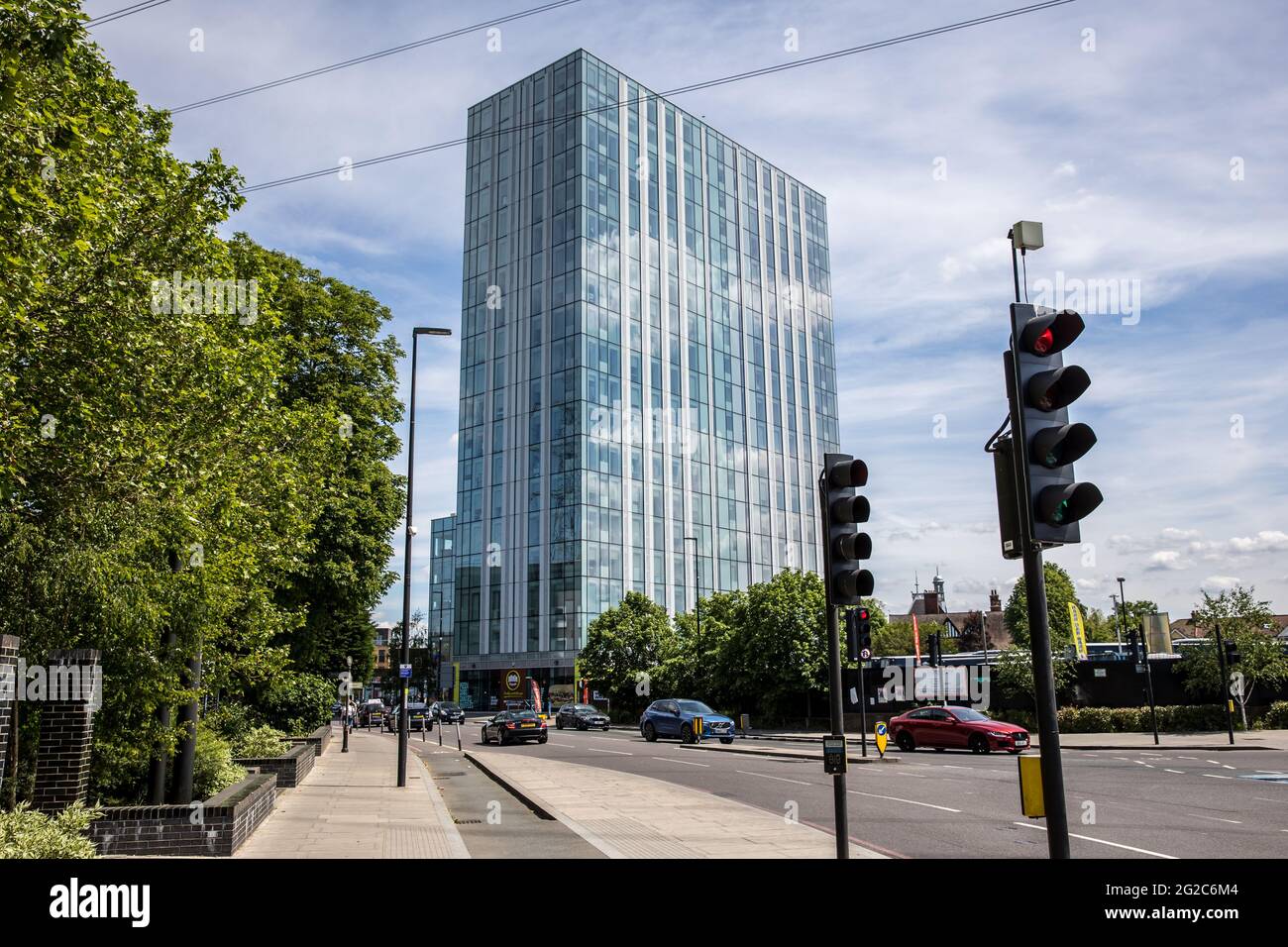 Britannia Point Colliers Wood Stock Photo - Alamy