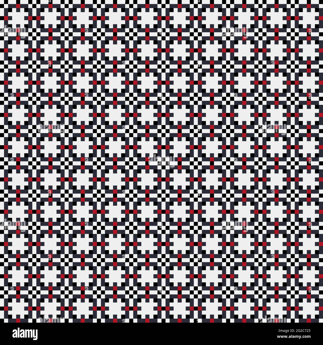 Abstract Cross-Pattern Dotted generative computational art illustration ...