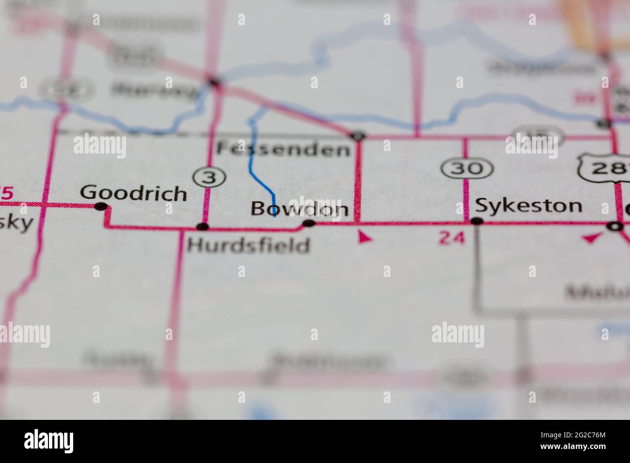 Map of bowdon hi-res stock photography and images - Alamy