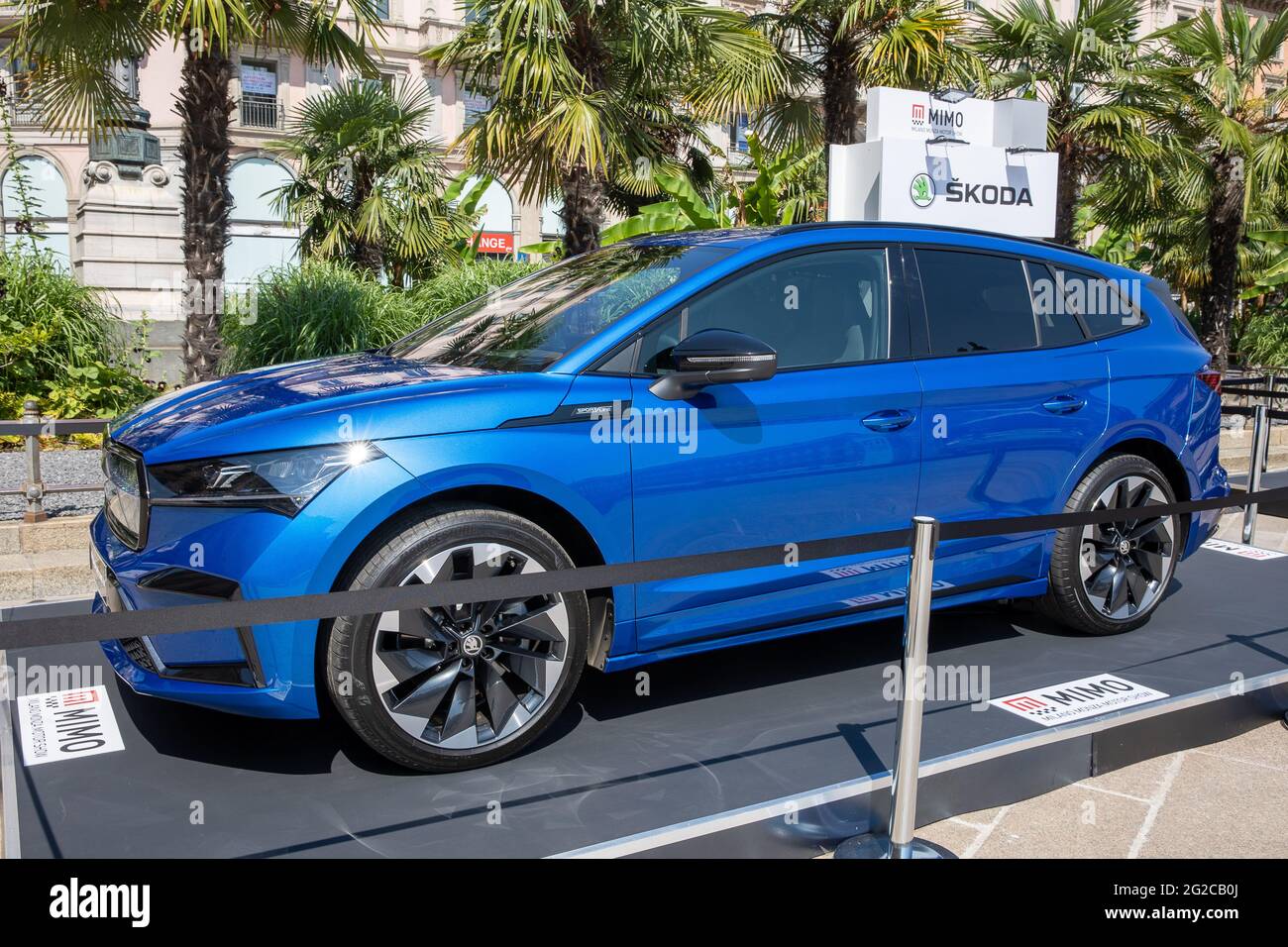 Milan, Italy. 10th June 2021. MILANO, ITALY, the Milan Monza Motor Show ...
