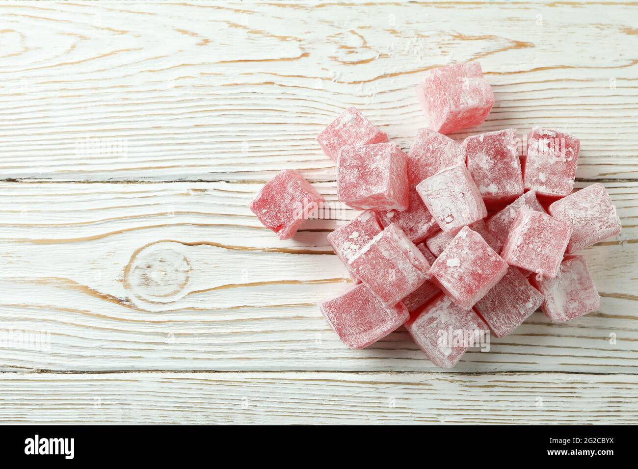 Turkish delight squares hi-res stock photography and images - Alamy