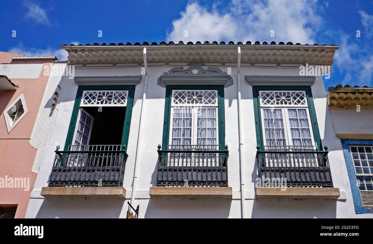 Typical balconies on residential hi-res stock photography and images ...