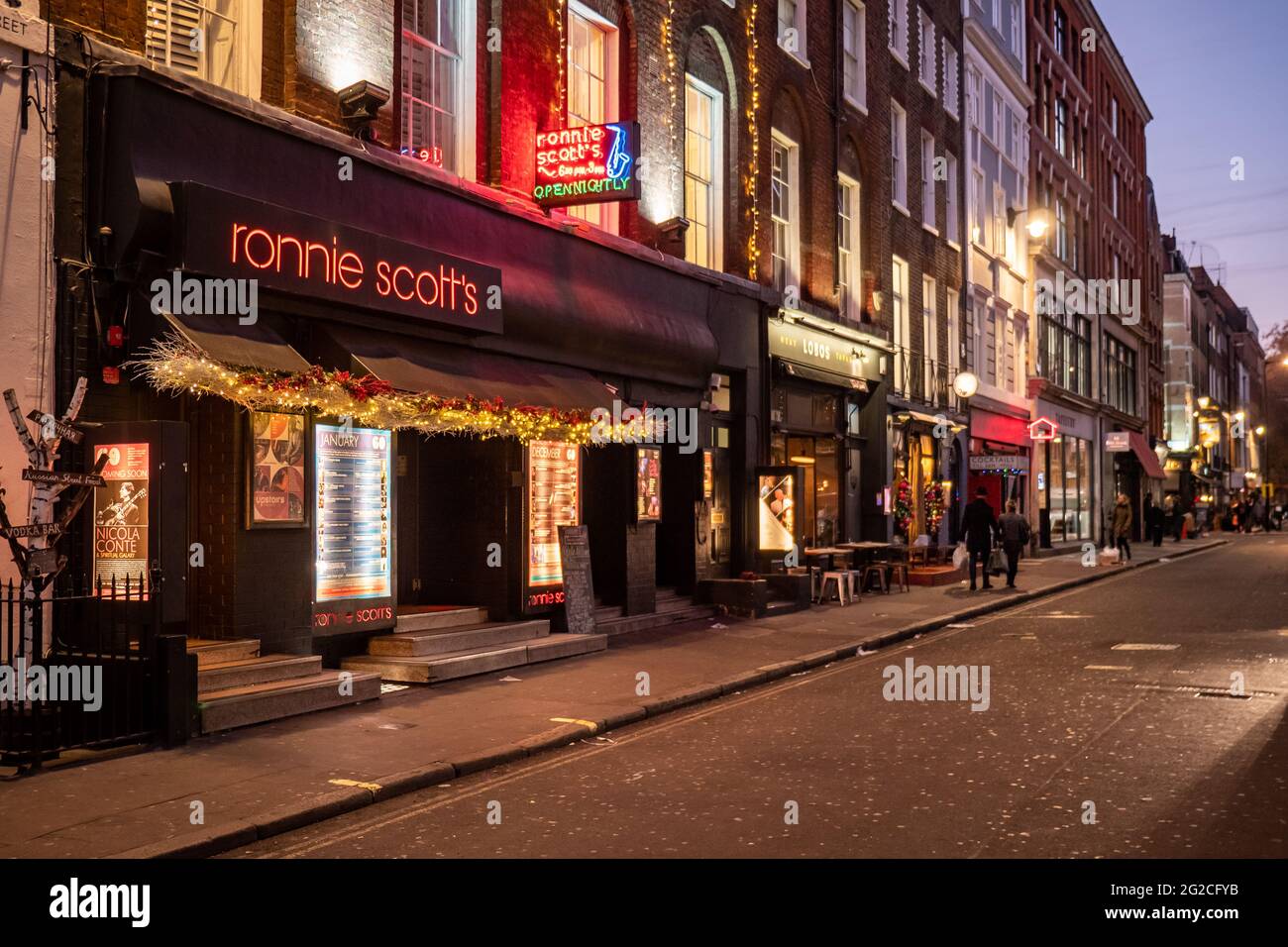 Ronnie scotts music venue in soho hi-res stock photography and images - Alamy