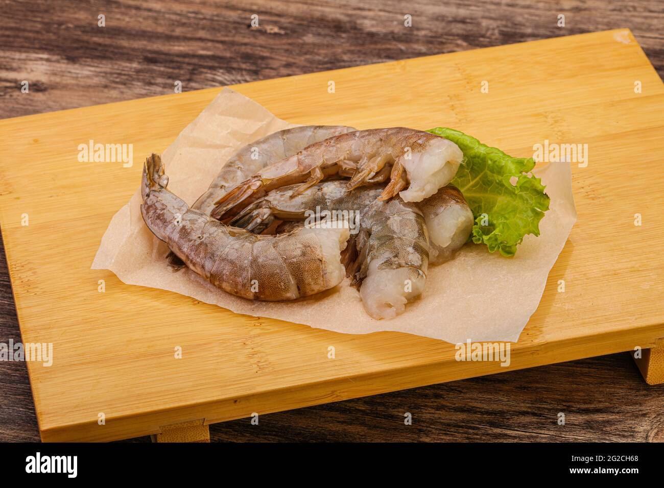 Raw tiger prawn heap for cooking Stock Photo - Alamy
