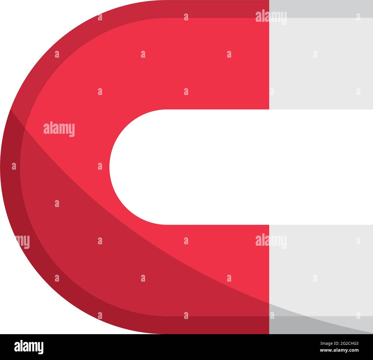 magnet attract force Stock Vector Image & Art - Alamy