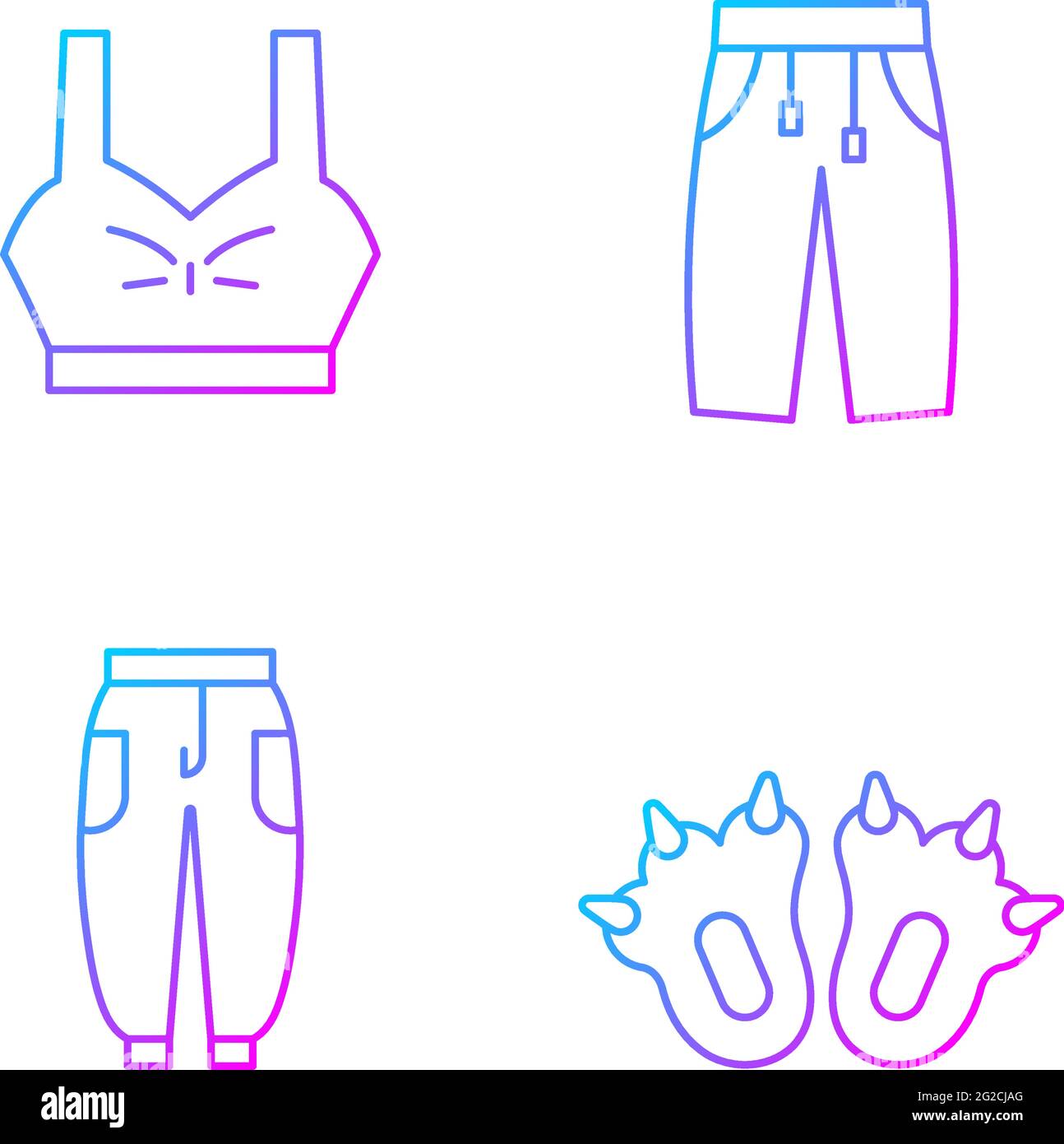 Pyjamas slippers Stock Vector Images - Alamy