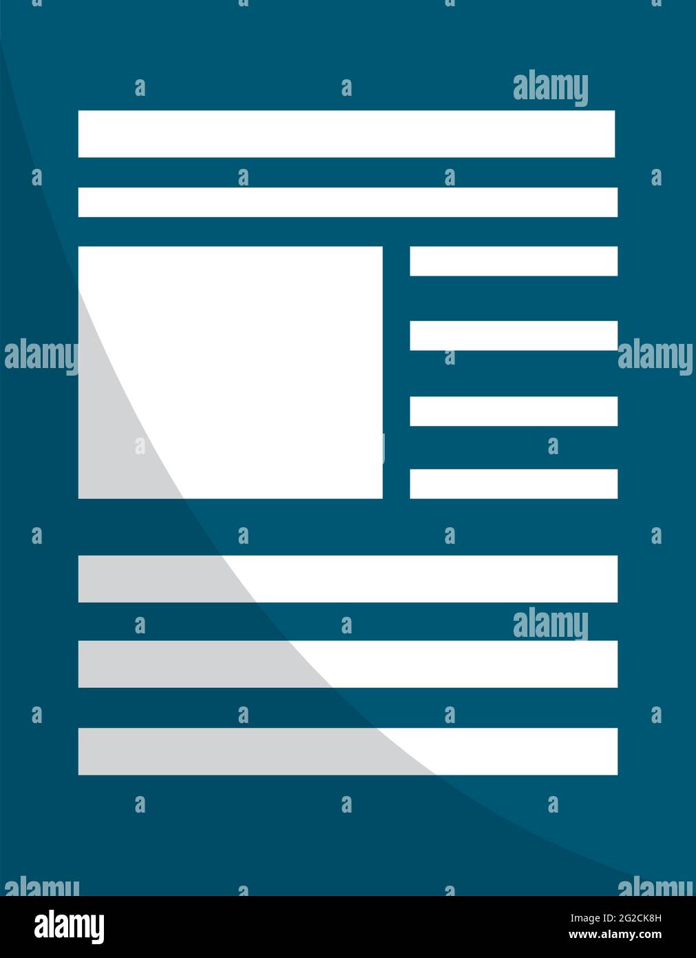document form information Stock Vector Image & Art - Alamy