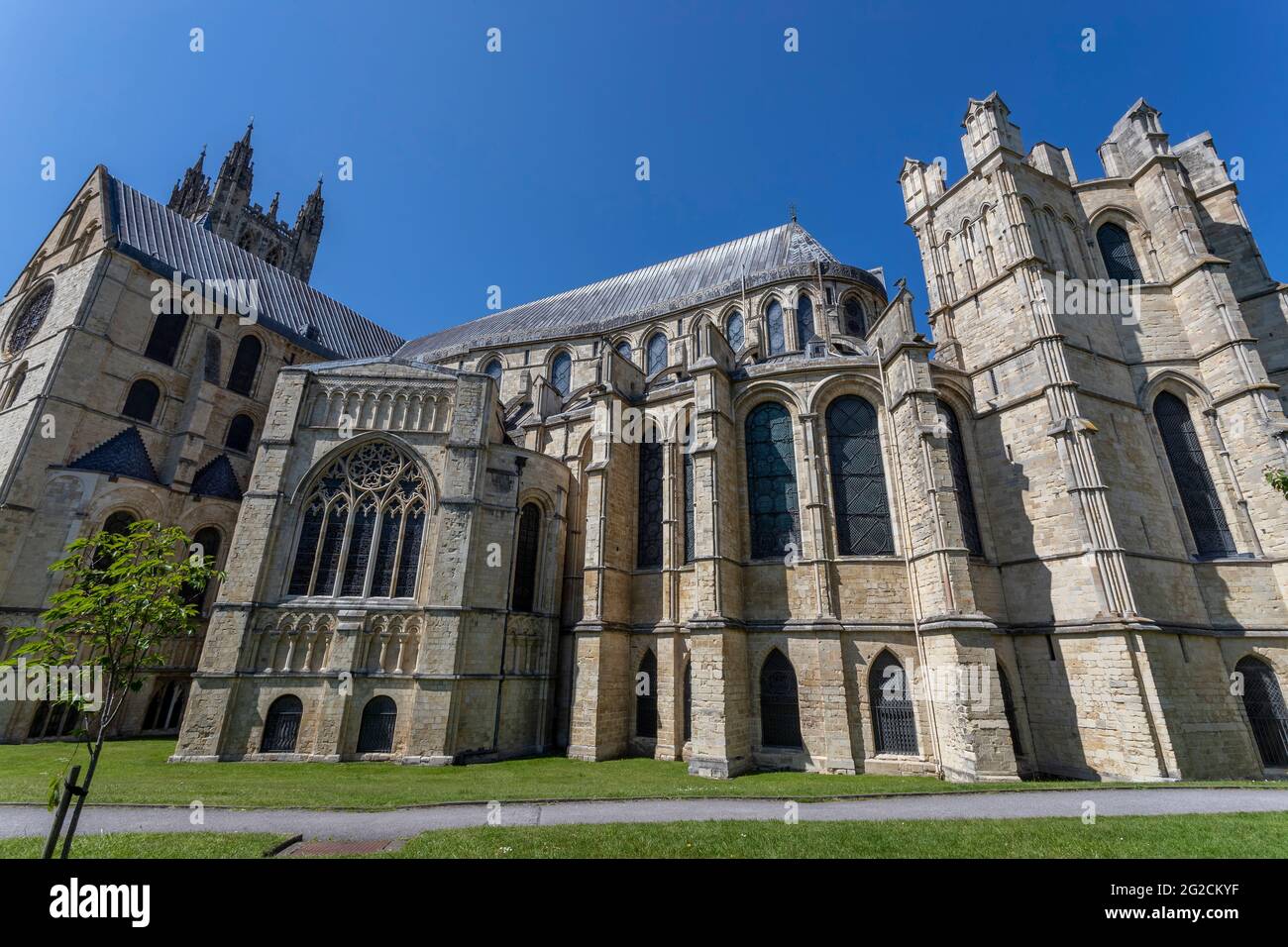 Canterbury Cathedral in Kent, is one of the oldest and most famous ...