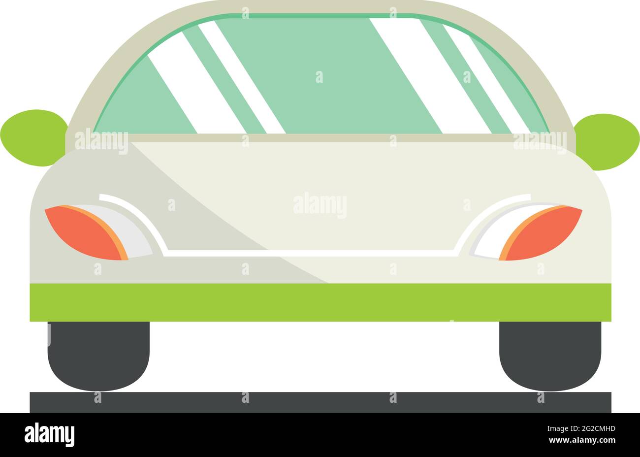 front electric vehicle Stock Vector Image & Art - Alamy