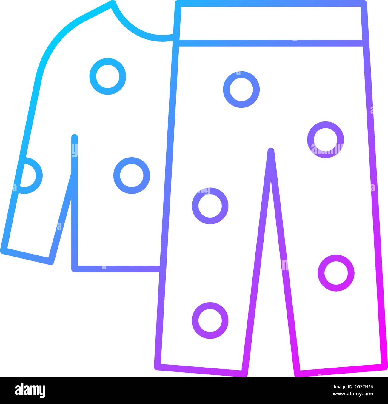 Pyjamas vector vectors hi-res stock photography and images - Alamy