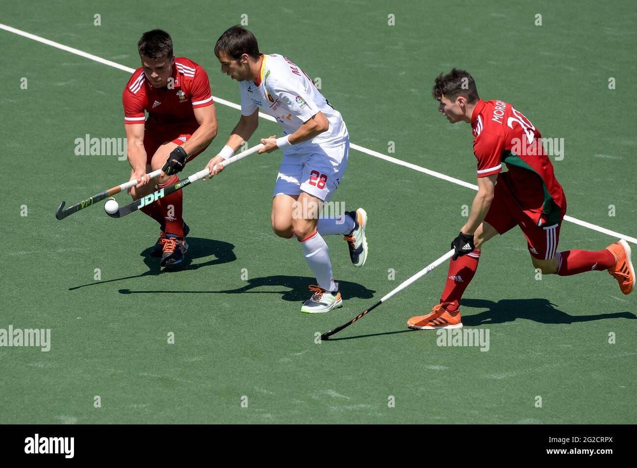 AMSTELVEEN, NETHERLANDS - JUNE 10: Ioan Wall of Wales, Marc Miralles of ...