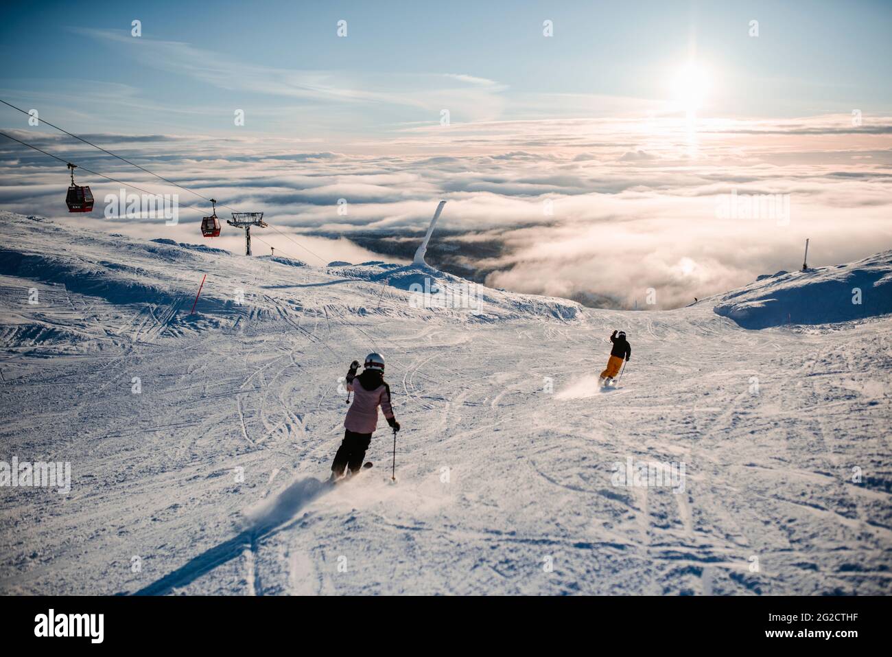 Ski resort activities hi-res stock photography and images - Alamy