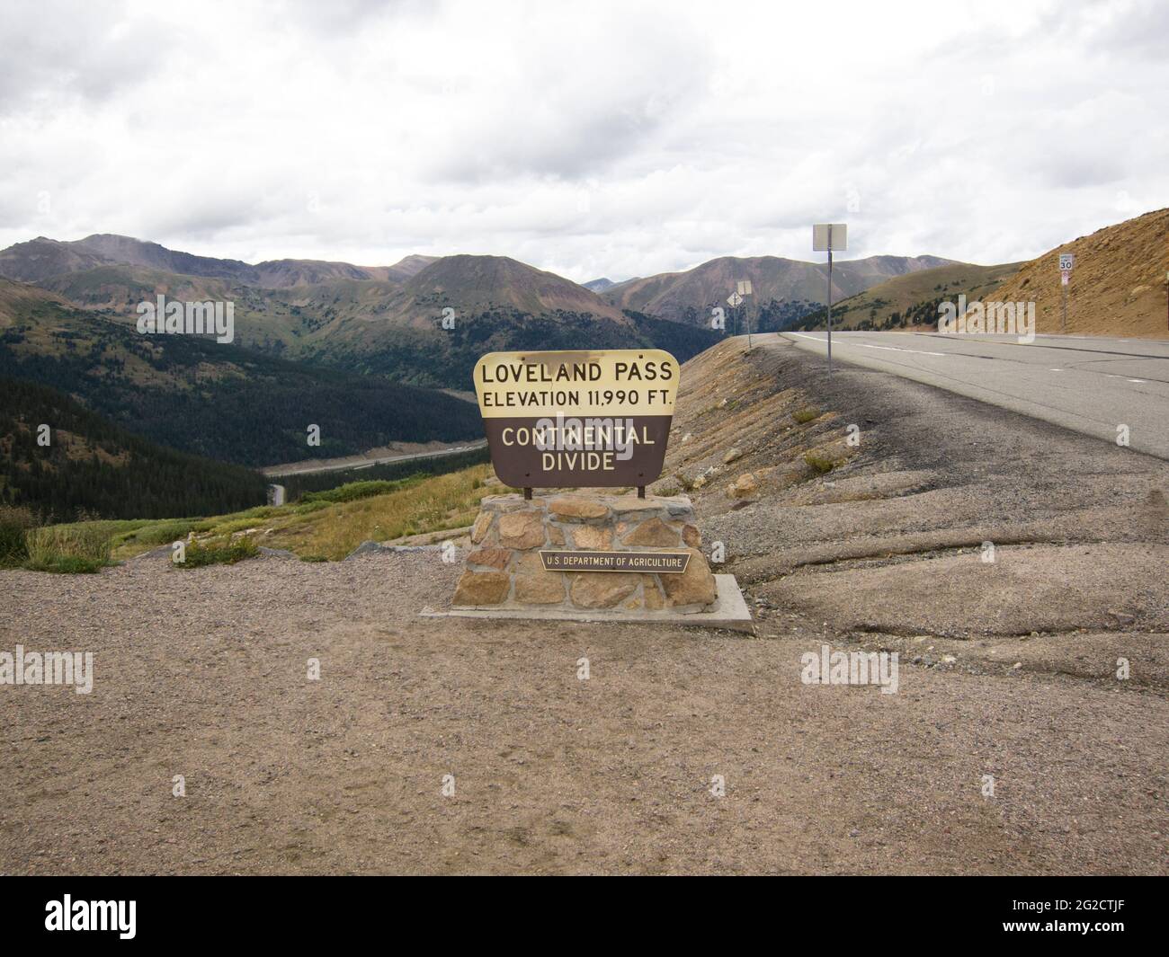 Elevation sign colorado hi-res stock photography and images - Alamy