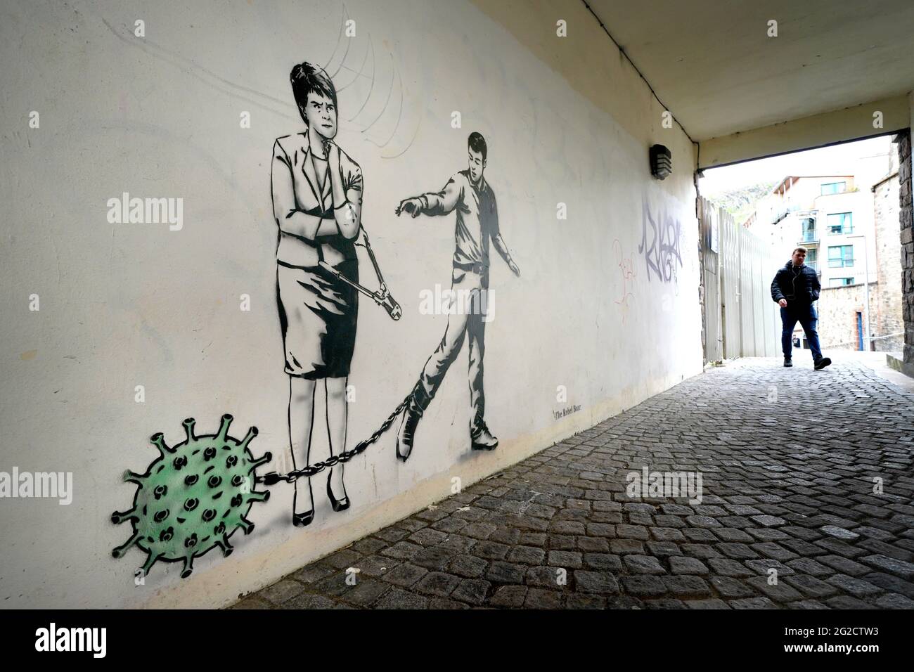 The rebel bear mural hi-res stock photography and images - Alamy