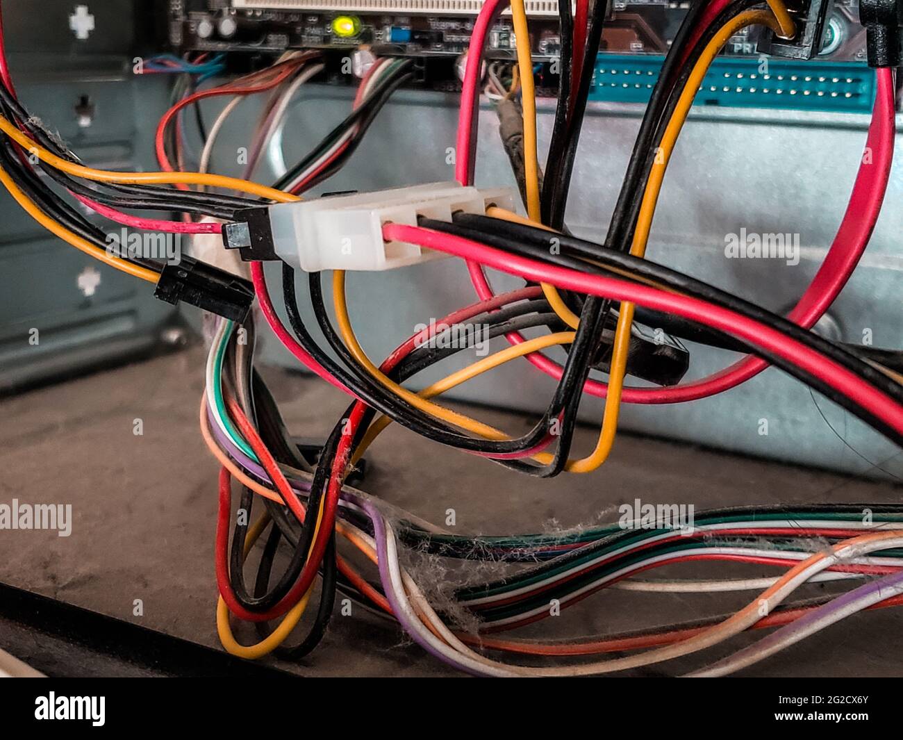 Shot network cables connected hi-res stock photography and images - Alamy