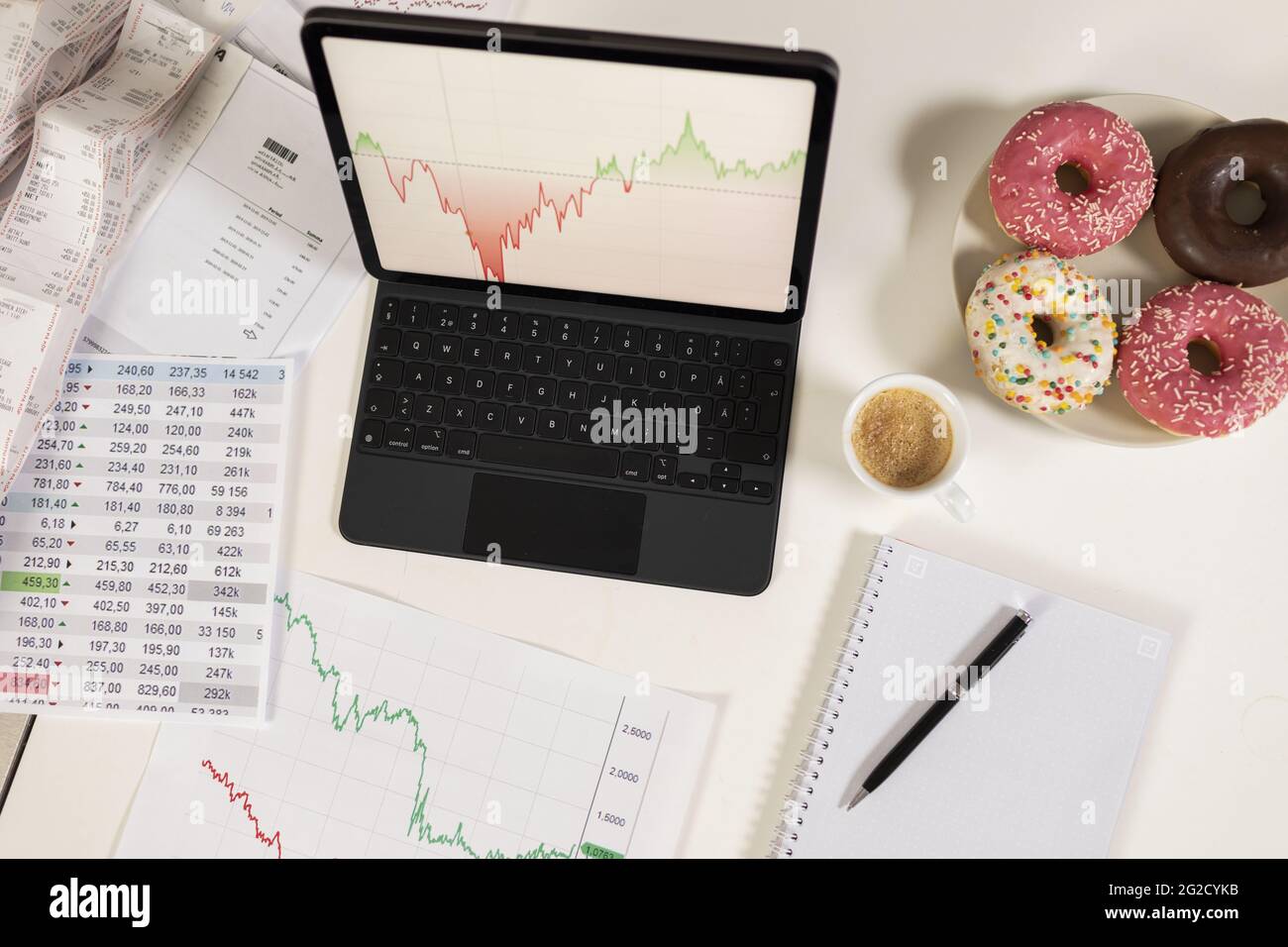 Tablet chart hi-res stock photography and images - Alamy