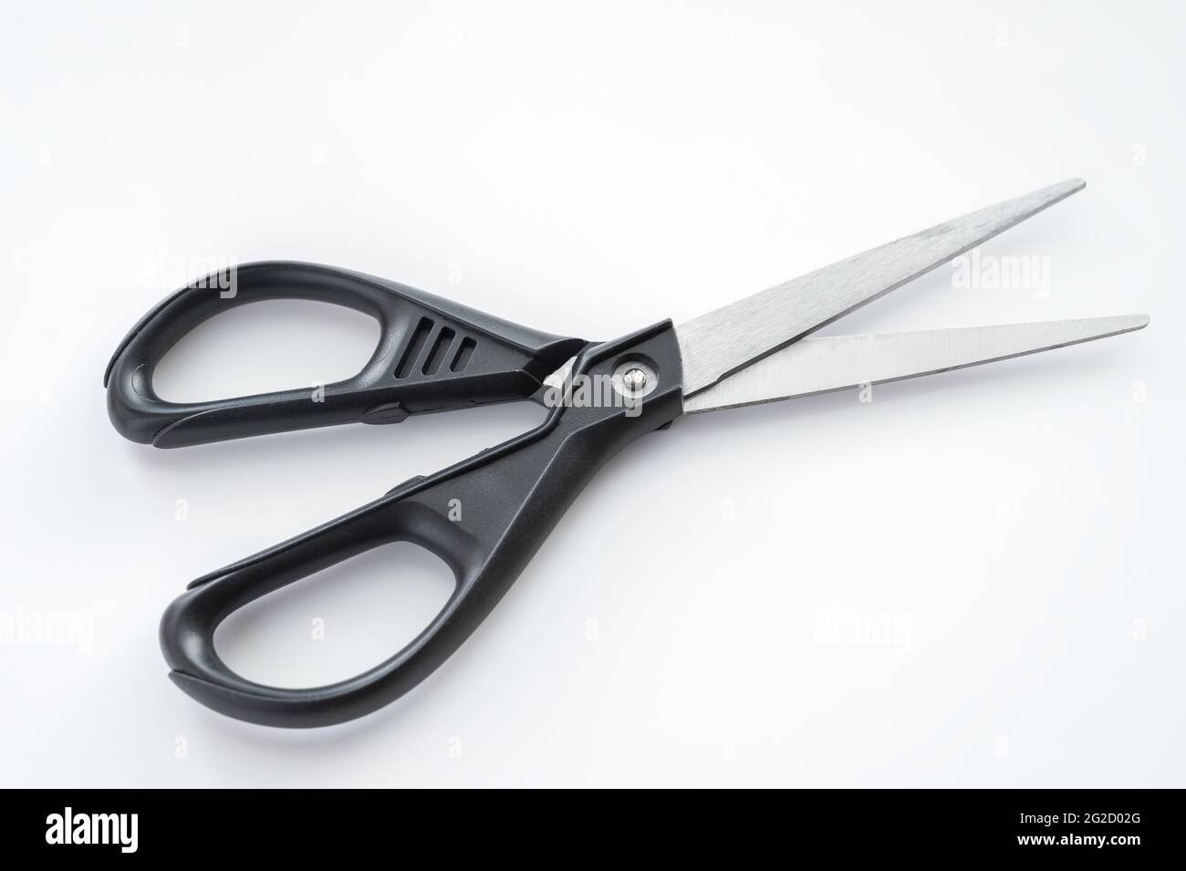 Scissors on a white background Stock Photo - Alamy